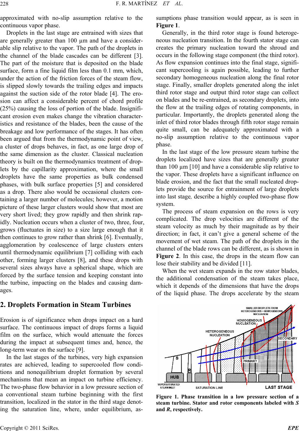 Theoretical and Numerical Analysis of the Mechanical Erosion in Steam ...