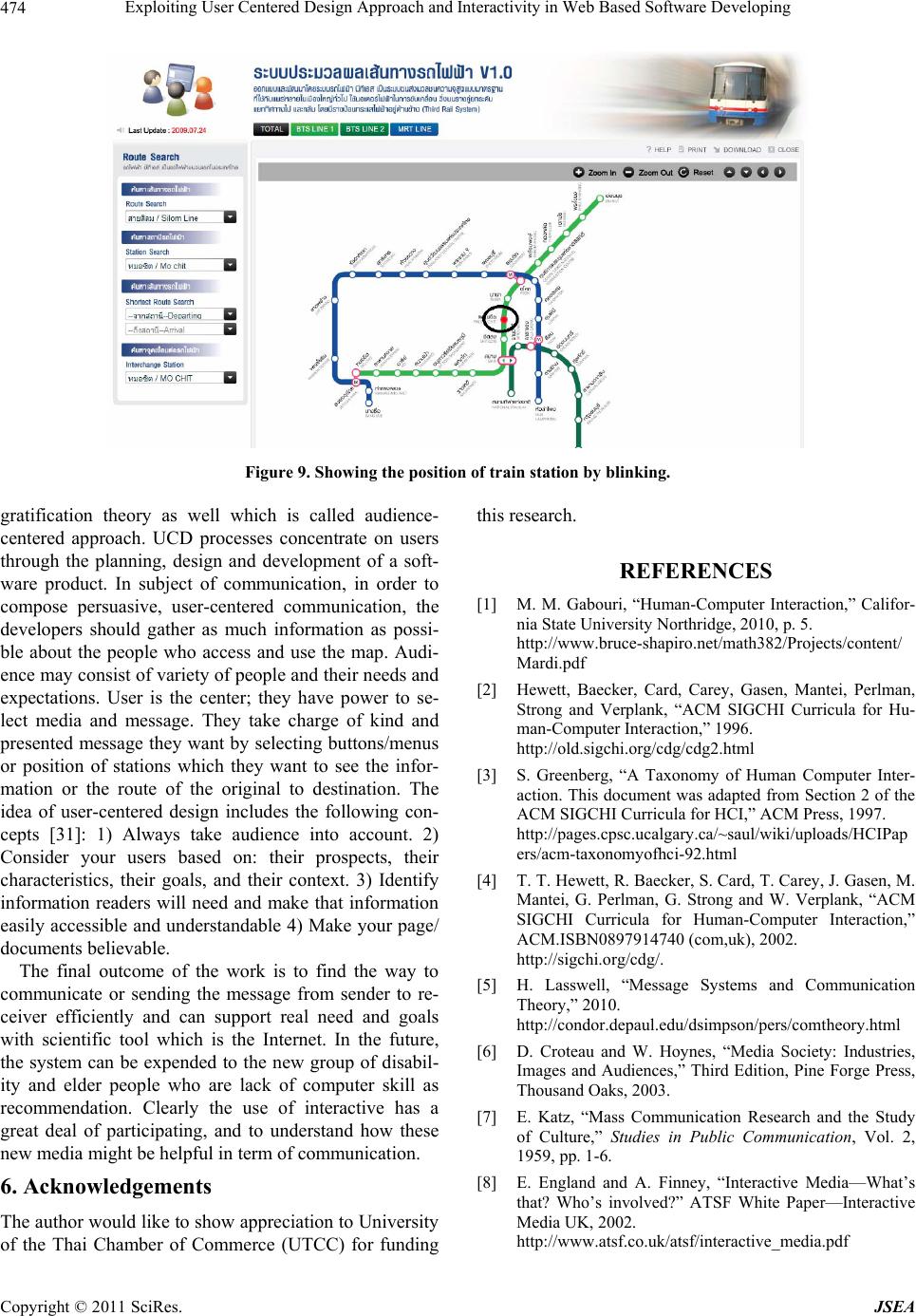 Exploiting User Centered Design Approach and Interactivity in Web Based Software Developing