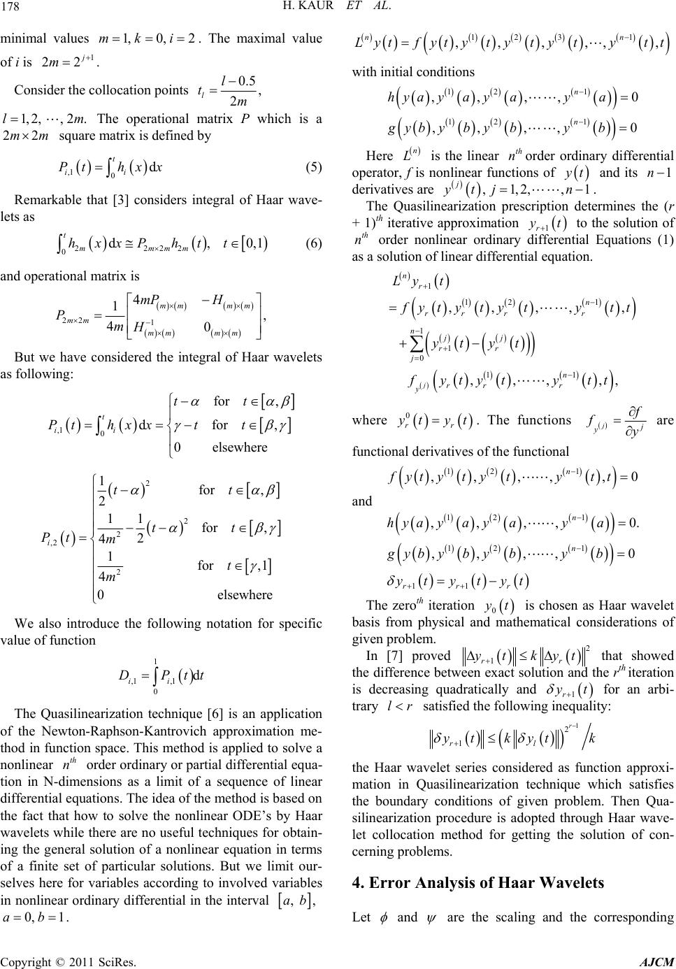 Haar Wavelet Quasilinearization Approach For Solving Nonlinear Boundary Value Problems