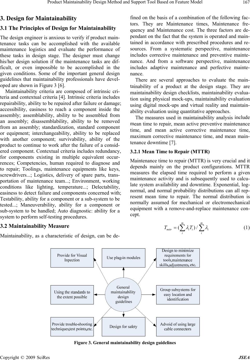 Product Maintainability Design Method and Support Tool Based on Feature ...