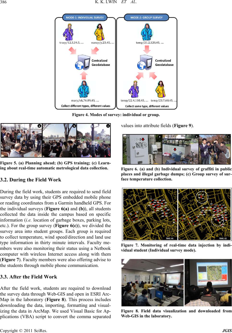 Web-based GIS System for Real-time Field Data Collection Using Personal ...