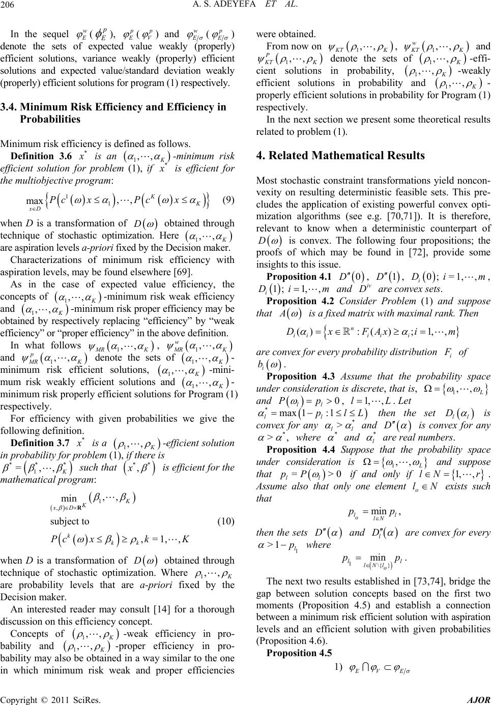 Multiobjective Stochastic Linear Programming: An Overview